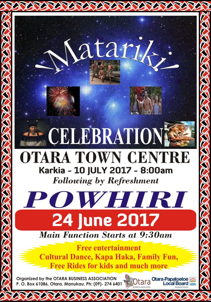 Matariki Celebration - Papatoetoe Central Main Street Society ...